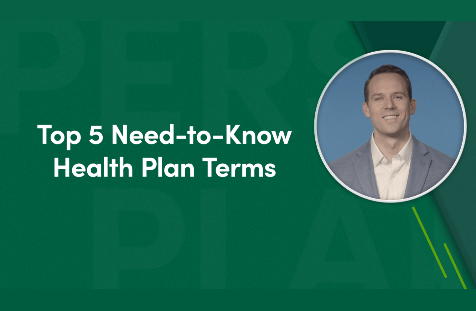 Top 5 Need-to-Know Health Plan Terms | GuideStone
